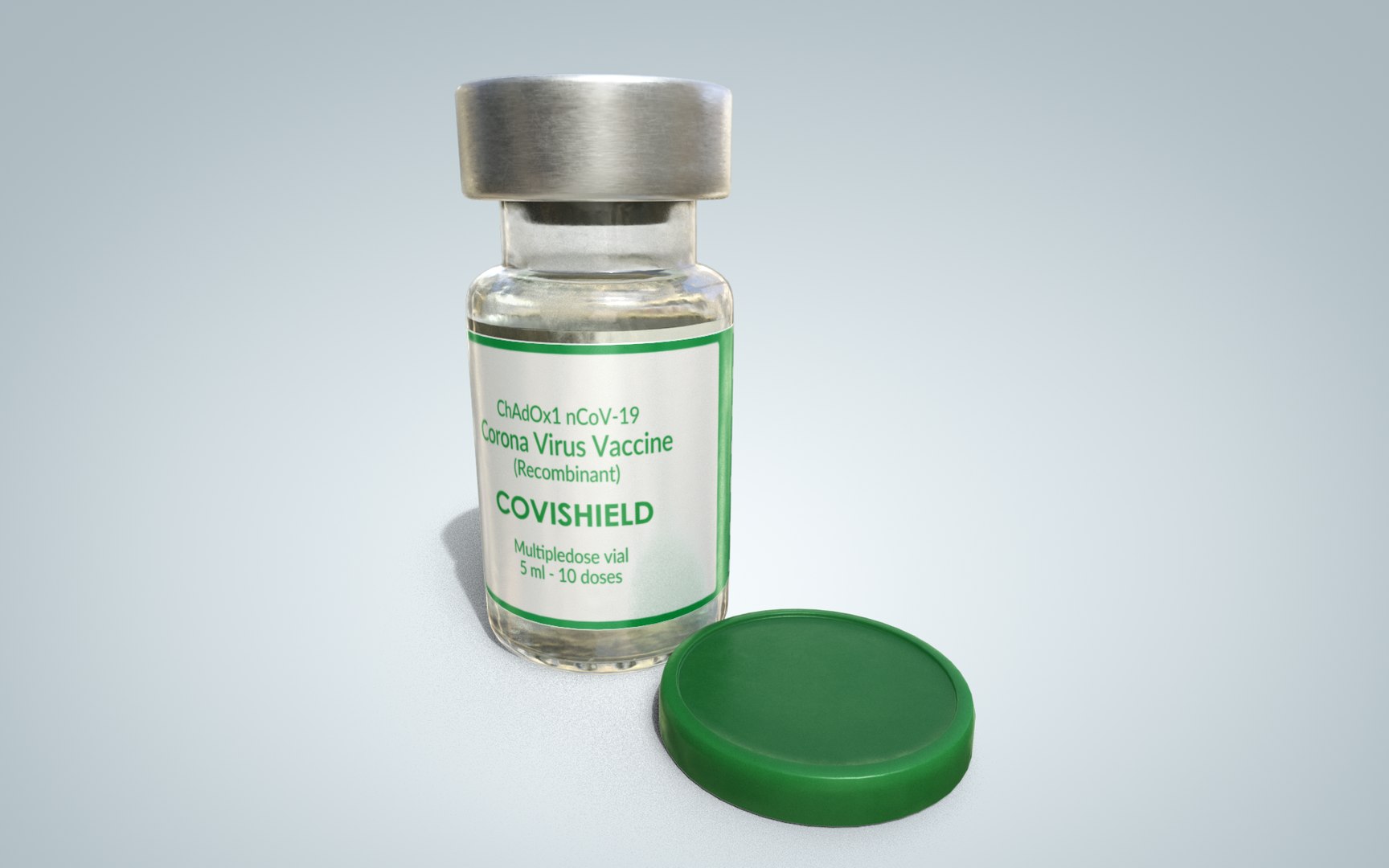 3D Vaccine Vial Rigged - Mod Covishield Model - TurboSquid 1821982