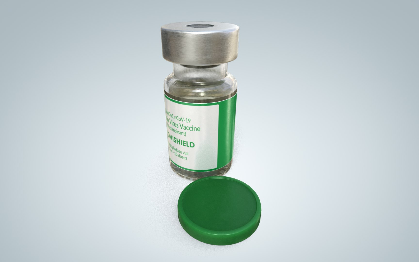 3D Vaccine Vial Rigged - Mod Covishield Model - TurboSquid 1821982