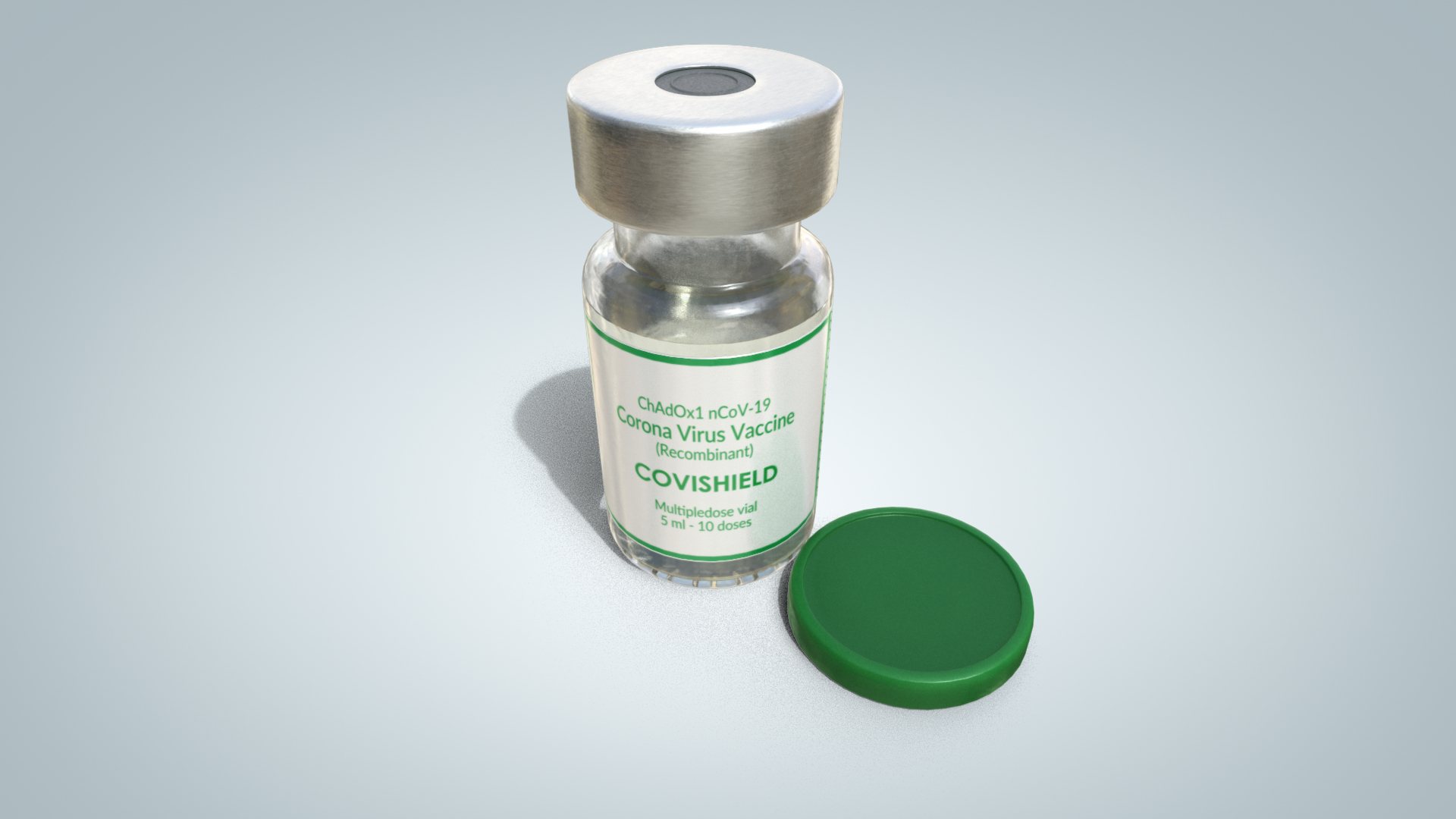 3D Vaccine Vial Rigged - Mod Covishield Model - TurboSquid 1821982