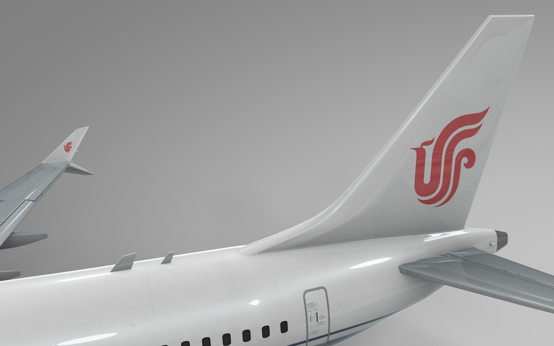 3D boeing 737-8 air china model - TurboSquid 1692057