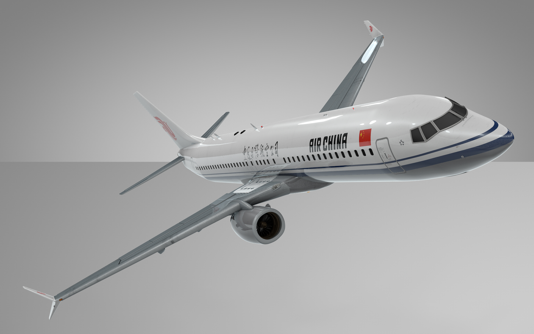 3D boeing 737-8 air china model - TurboSquid 1692057