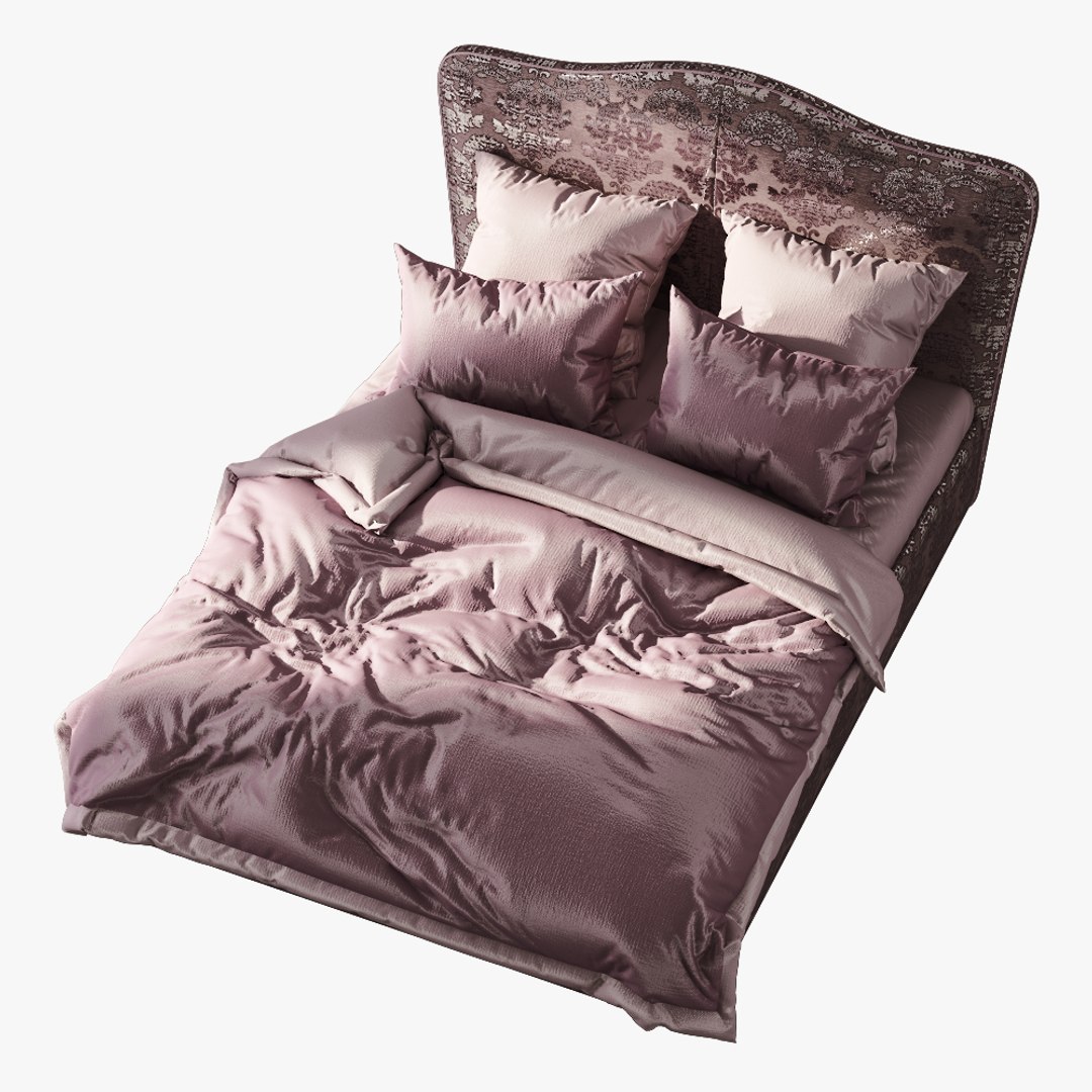 Bed Melany 3D Model - TurboSquid 1340437