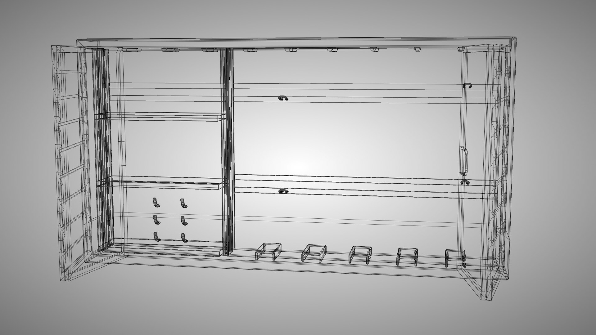 3D Sci-Fi Weapons Locker - TurboSquid 2062810