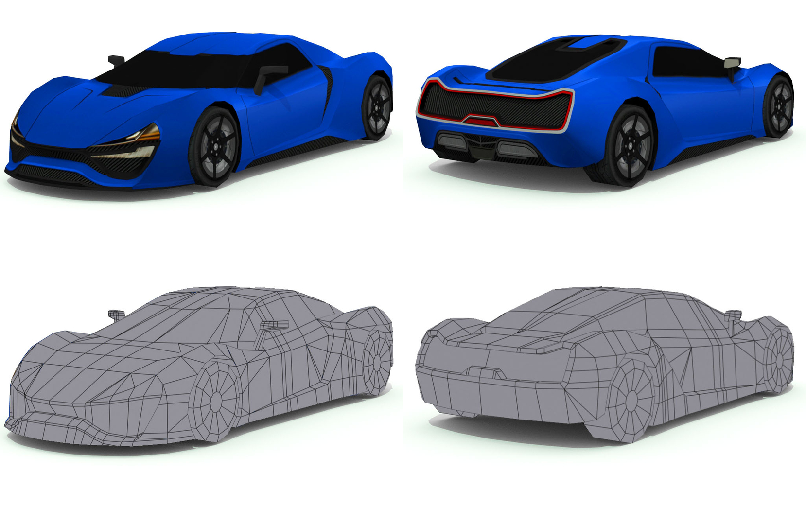 modelo 3d Paquete de autos urbanos low-poly - TurboSquid 1752158