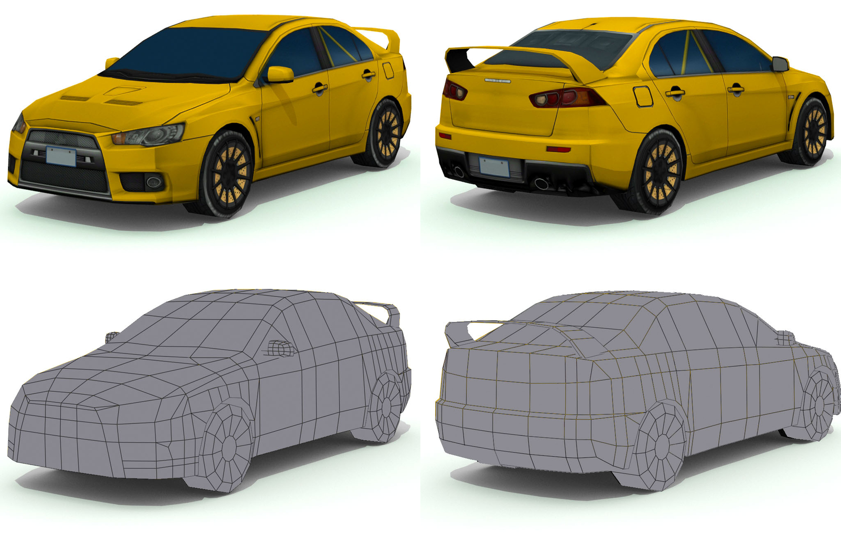 modelo 3d Paquete de autos urbanos low-poly - TurboSquid 1752158