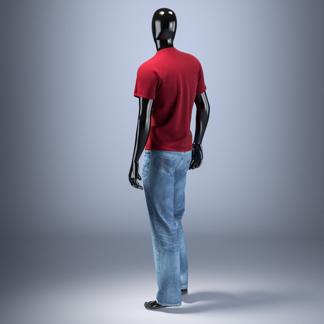 max man jeans set