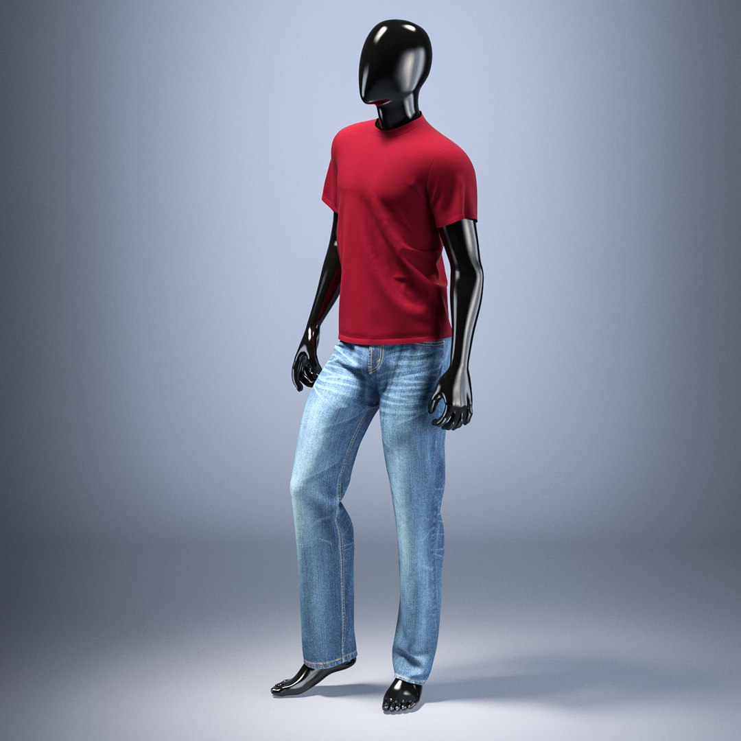 max man jeans set