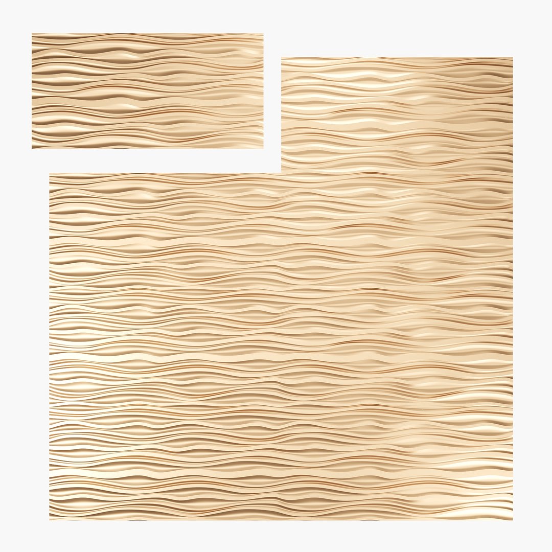 3D Wall Panel Seamless - TurboSquid 2029613