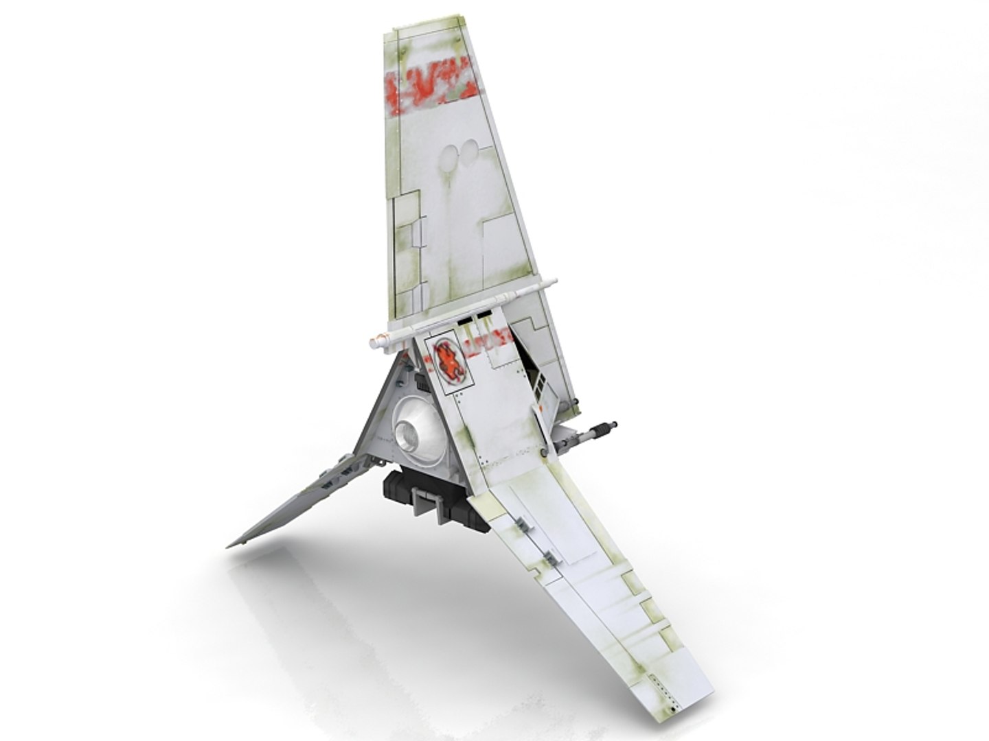 Sky hopper spacecraft shuttle 3D model - TurboSquid 1622897