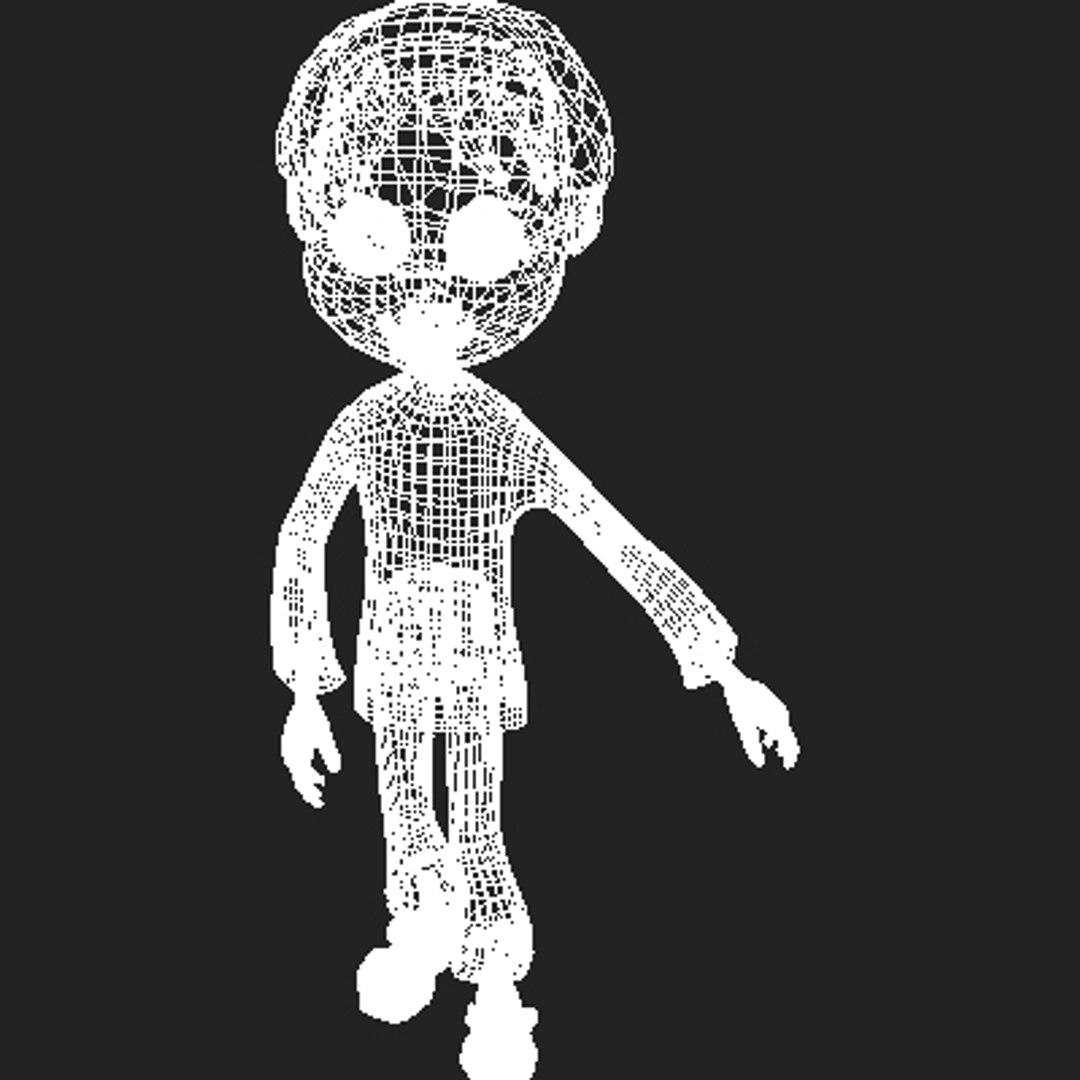 dean cute boy 3d max