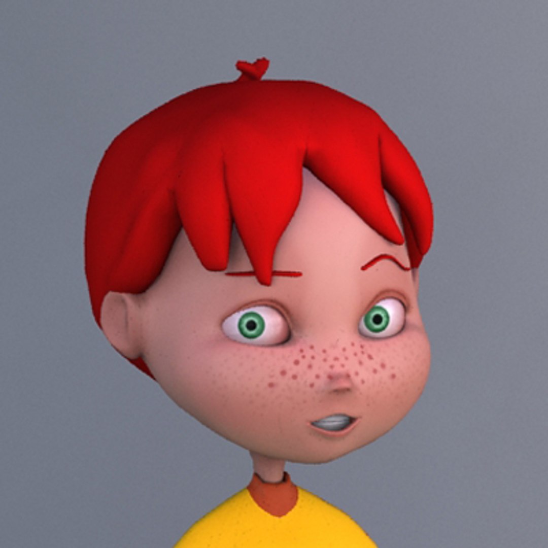 dean cute boy 3d max