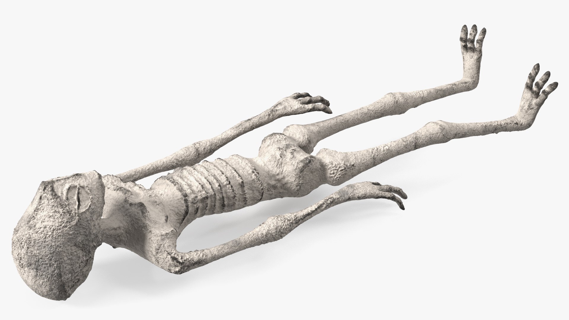 3D Alien Mummy Model - TurboSquid 2156996