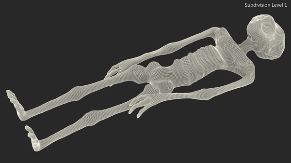 modelo 3d Momia alienígena - TurboSquid 2156996