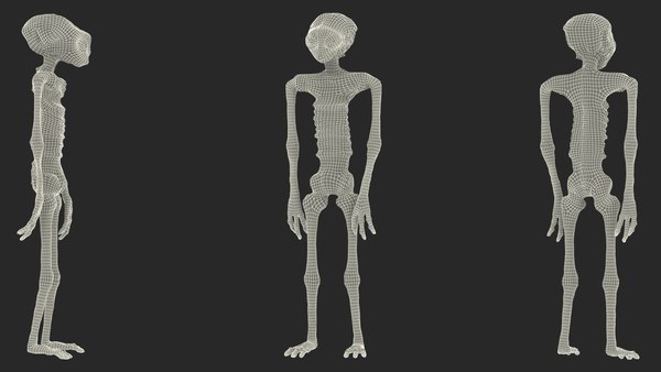 modelo 3d Momia alienígena - TurboSquid 2156996