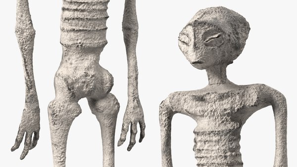 modelo 3d Momia alienígena - TurboSquid 2156996