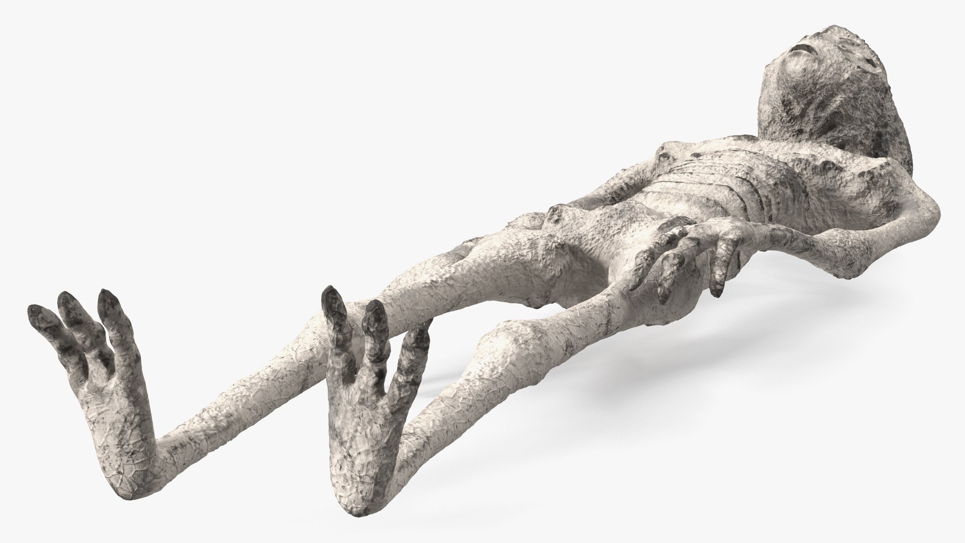 3D Alien Mummy Model - TurboSquid 2156996