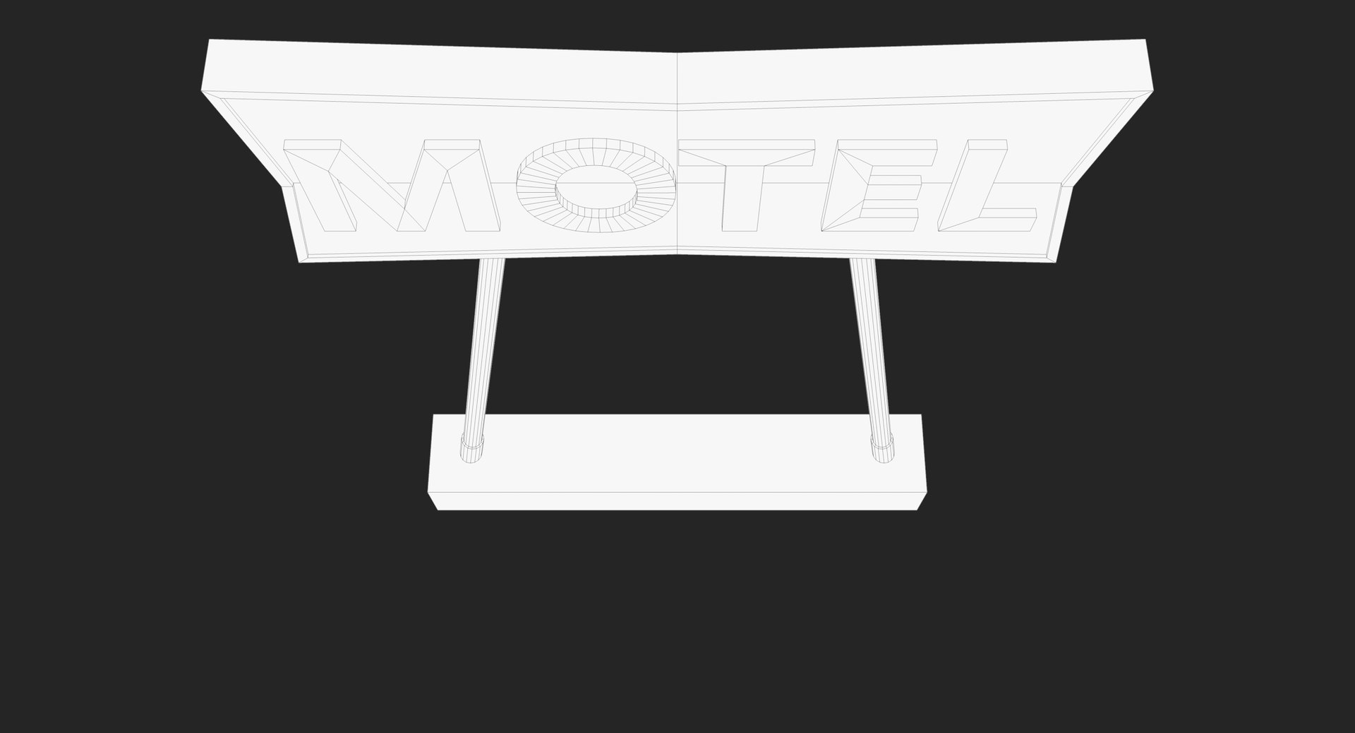 3D Model Realistic Motel Sign Ready - TurboSquid 1270186