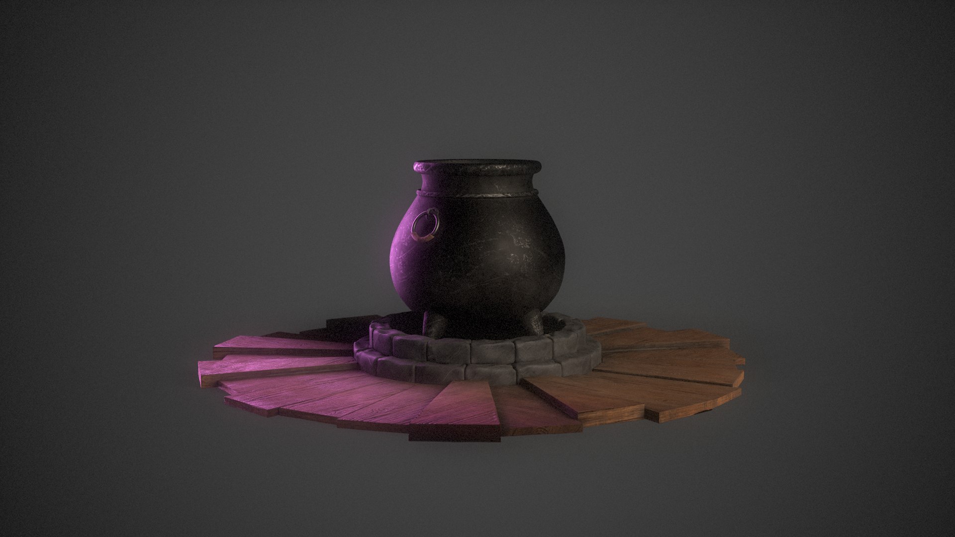 Medieval Cauldron 3D Model - TurboSquid 2349930