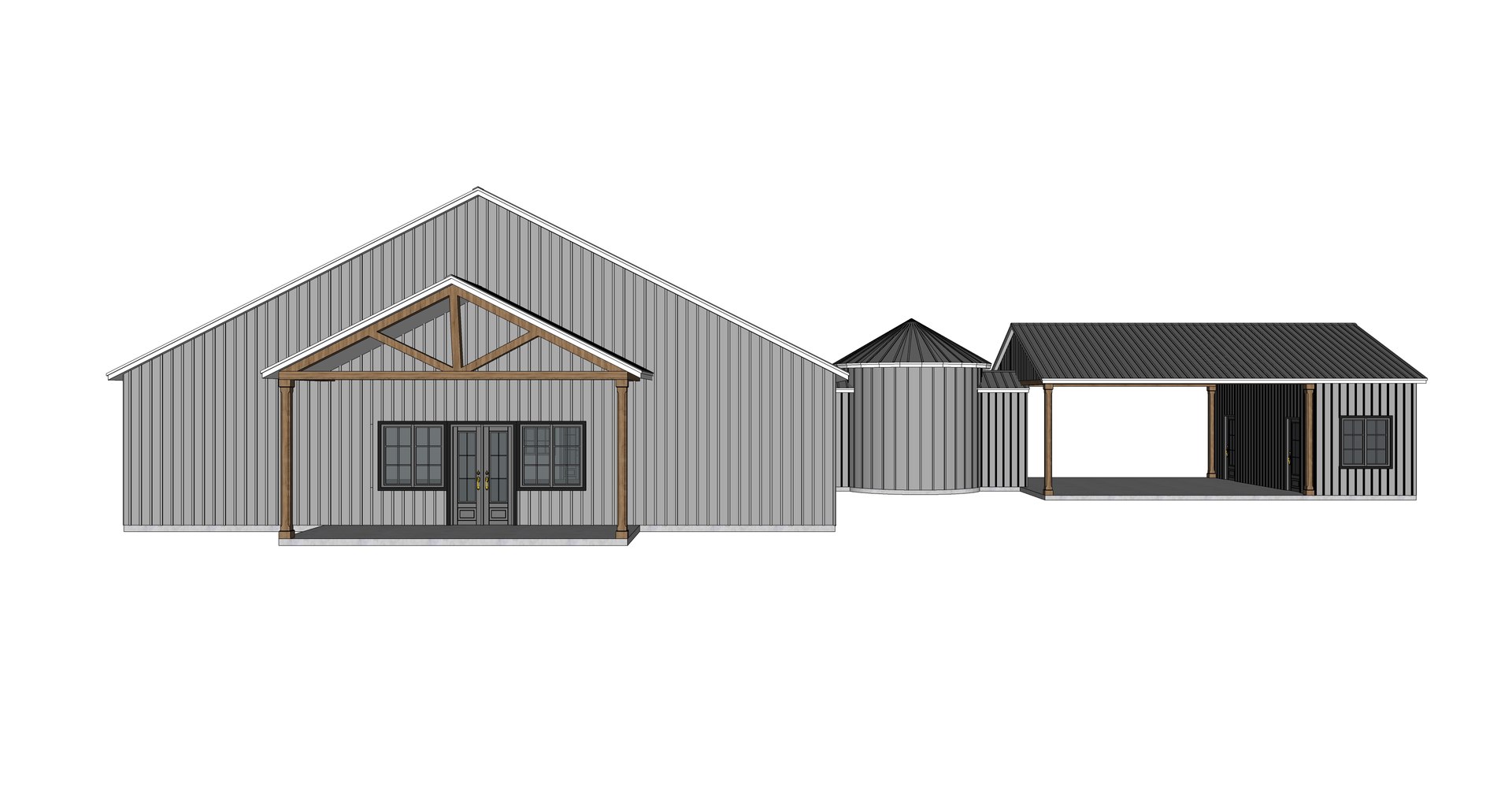 3D Barndominium-038 - TurboSquid 2208487