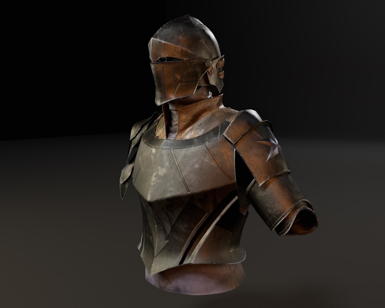 3D Medieval Torso Armor Kit - TurboSquid 2405404