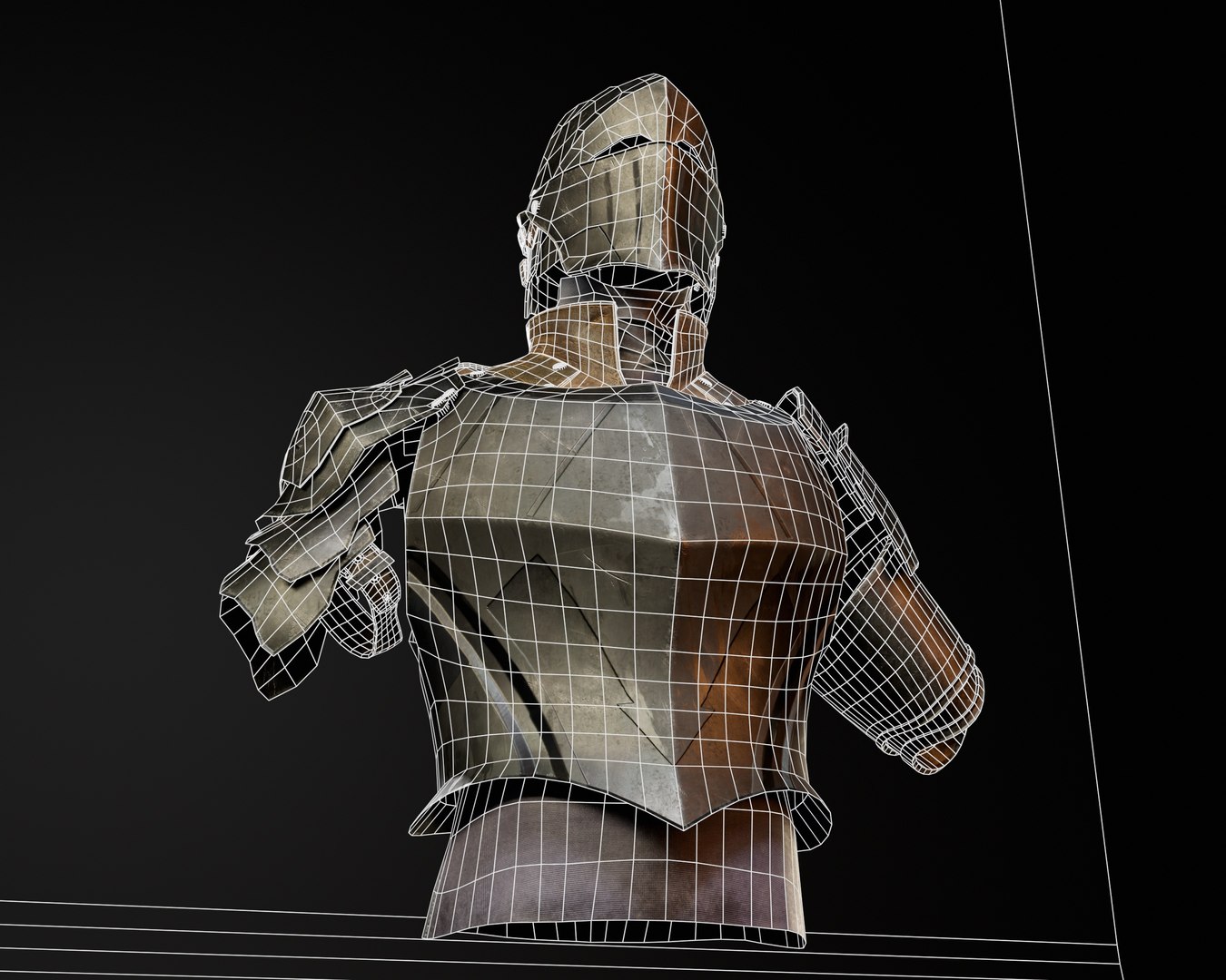3D Medieval Torso Armor Kit - TurboSquid 2405404