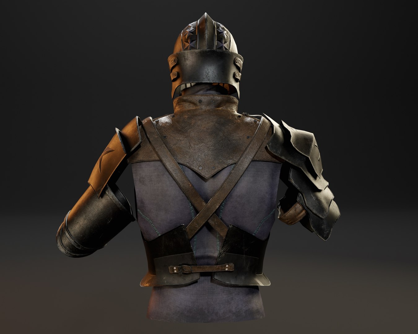 3D Medieval Torso Armor Kit - TurboSquid 2405404