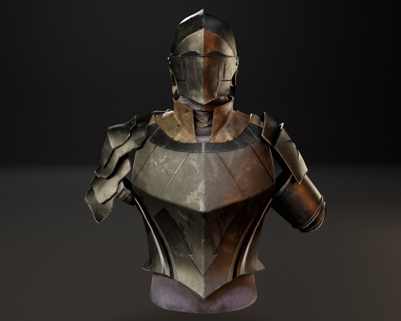 3D Medieval Torso Armor Kit - TurboSquid 2405404