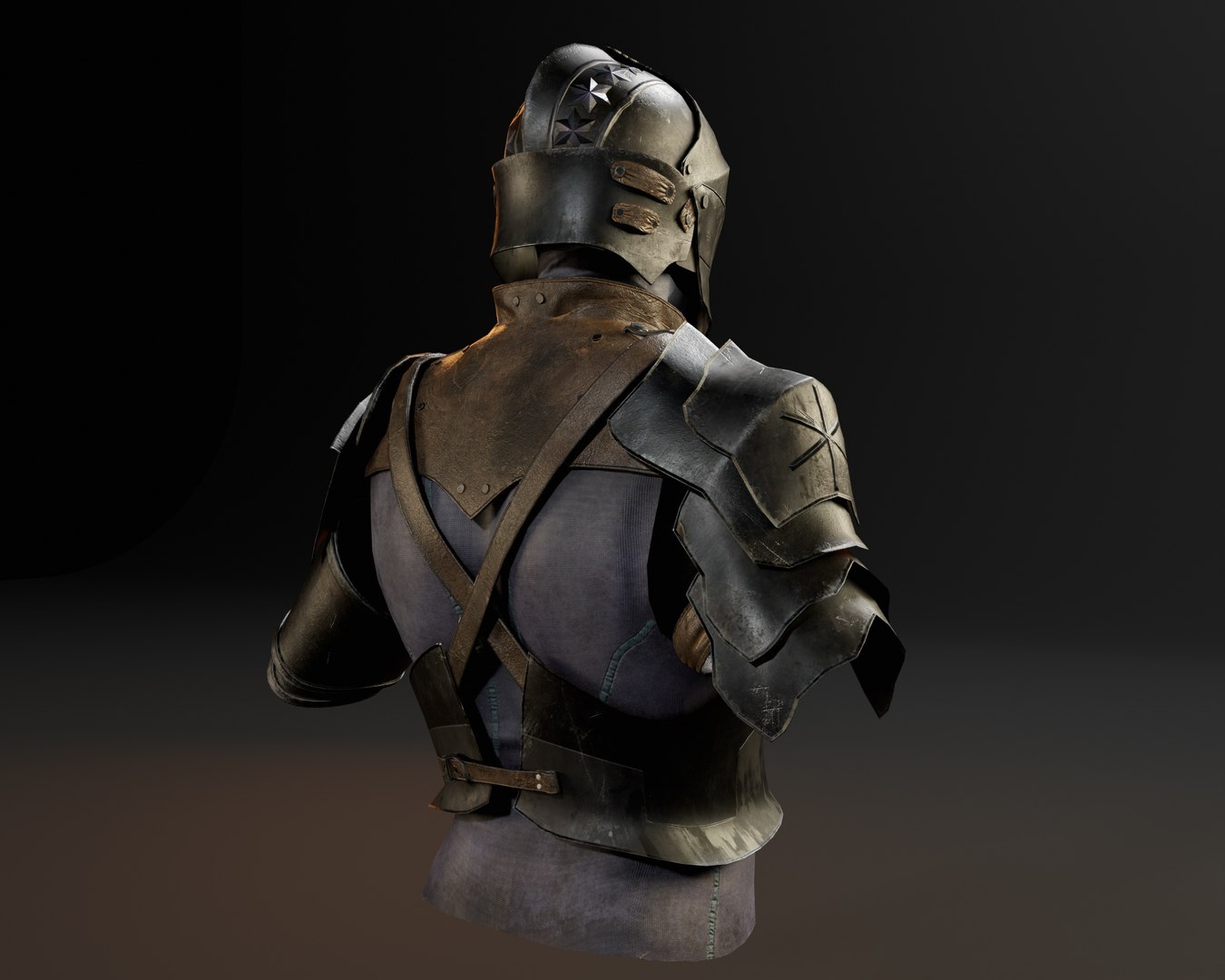3D Medieval Torso Armor Kit - TurboSquid 2405404