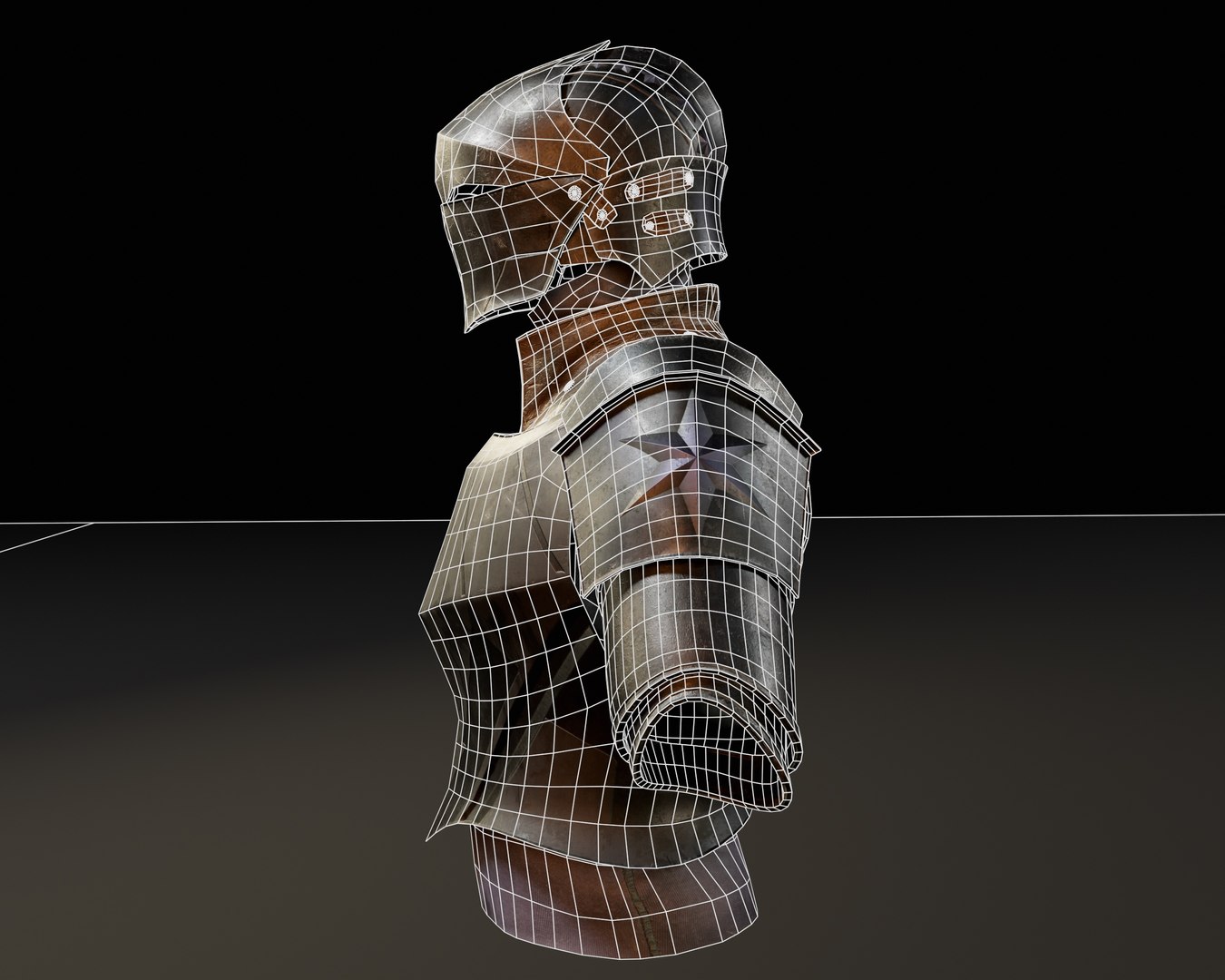 3D Medieval Torso Armor Kit - TurboSquid 2405404