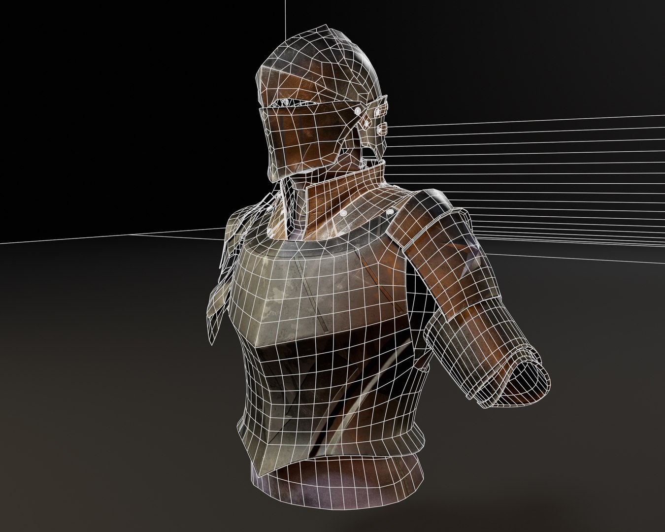 3D Medieval Torso Armor Kit - TurboSquid 2405404