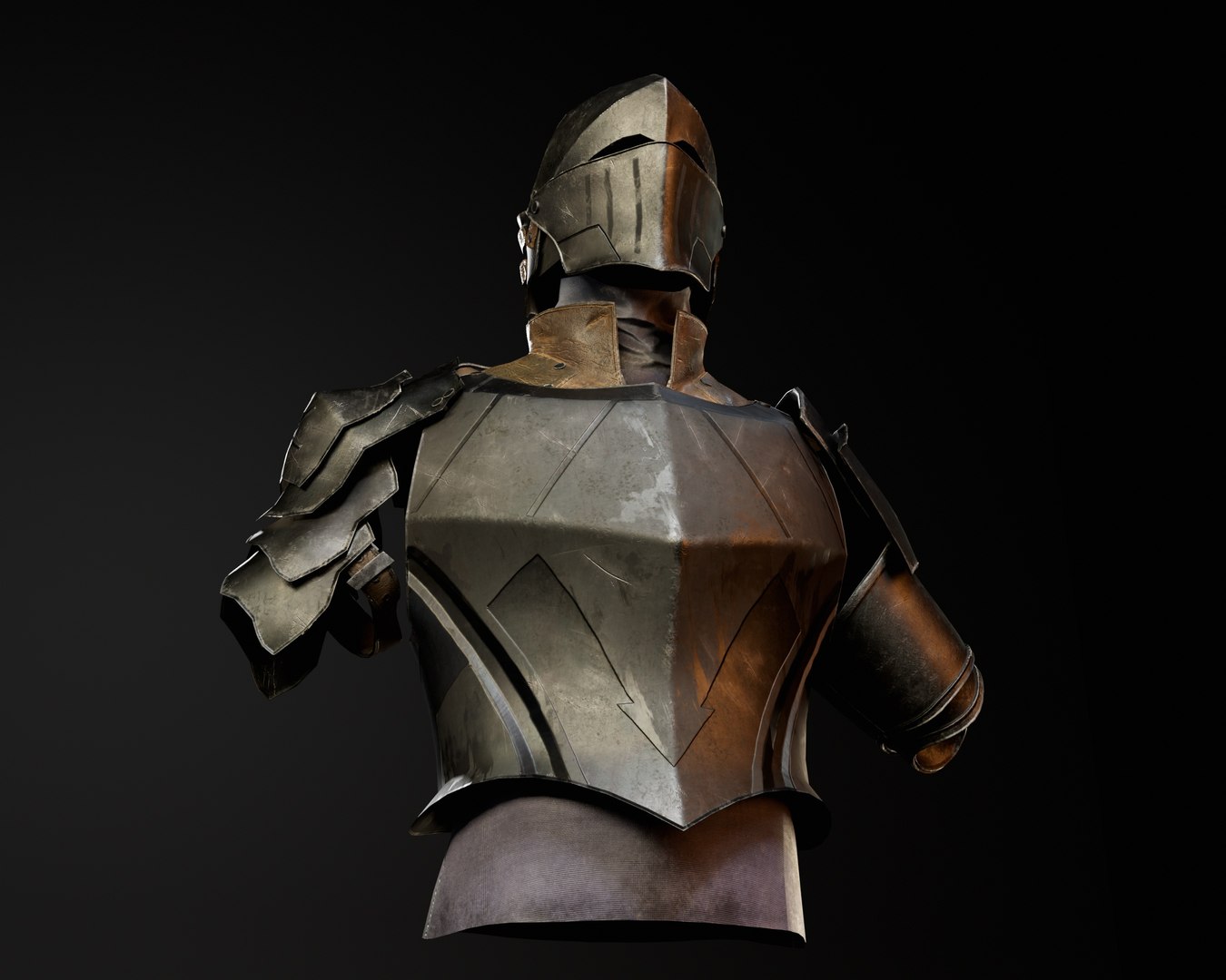 3D Medieval Torso Armor Kit - TurboSquid 2405404