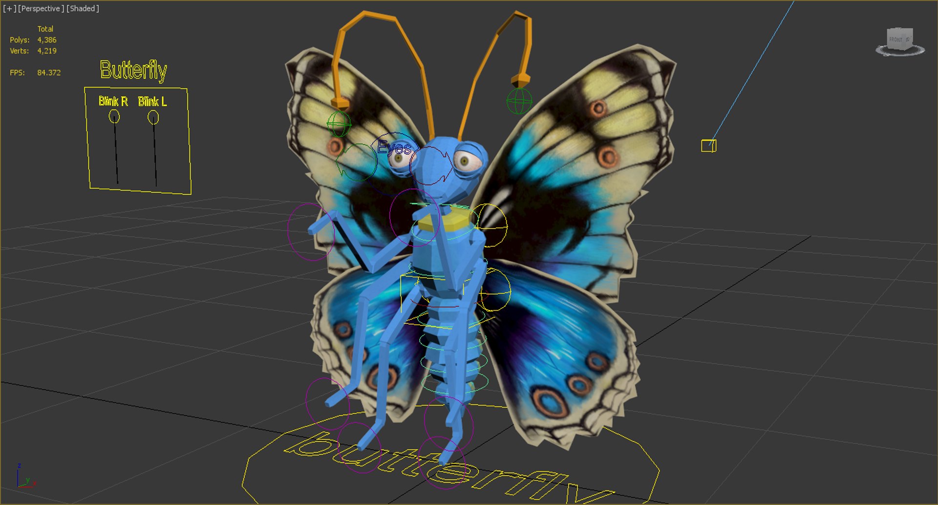 Butterfly 3D model - TurboSquid 1366069
