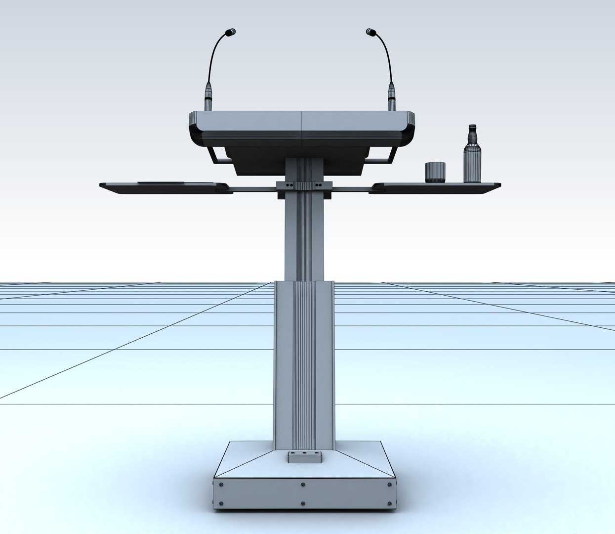 3D Modern Digital Lectern -1 Model - TurboSquid 1978454
