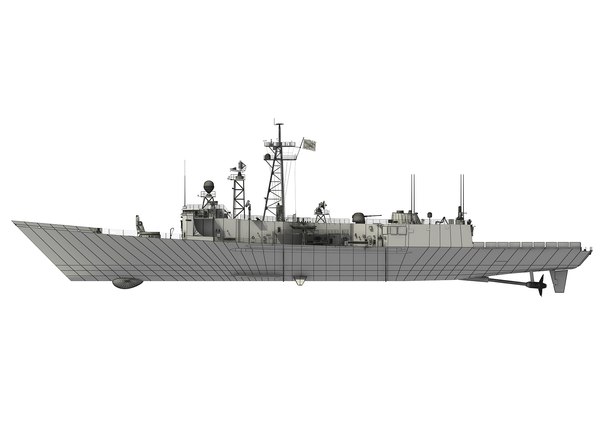 Australian perry class frigate 3D model - TurboSquid 1393772