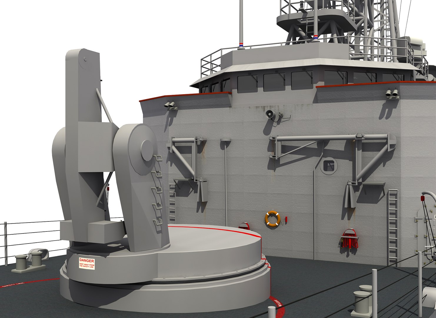 Australian Perry Class Frigate 3D Model - TurboSquid 1393772