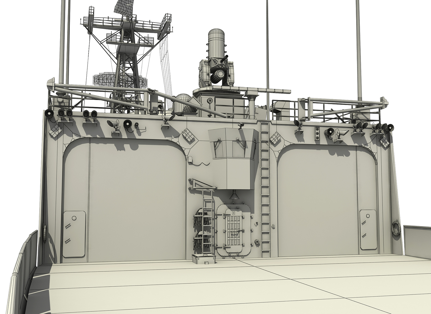 Australian perry class frigate 3D model - TurboSquid 1393772