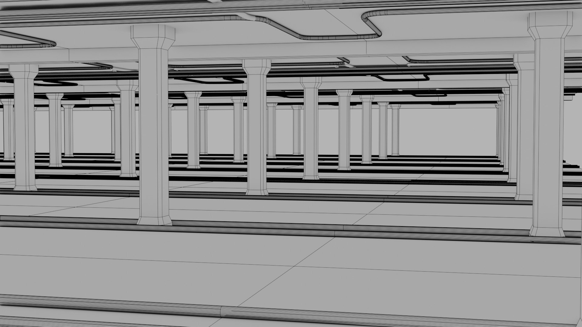 3D Simple Parking Lot - Low Poly - Game Ready - PBR - TurboSquid 1839359