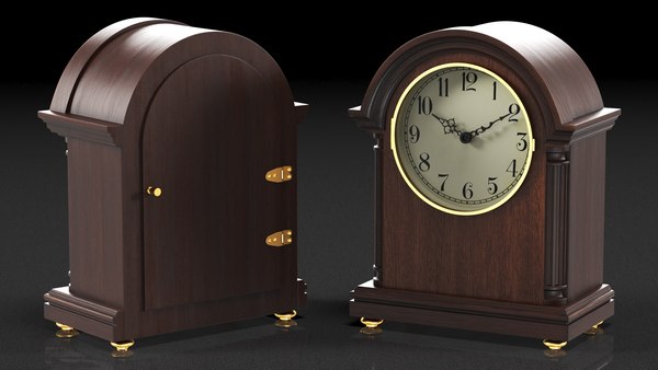 Antique Clocks Collection 2 3D model - TurboSquid 1821293