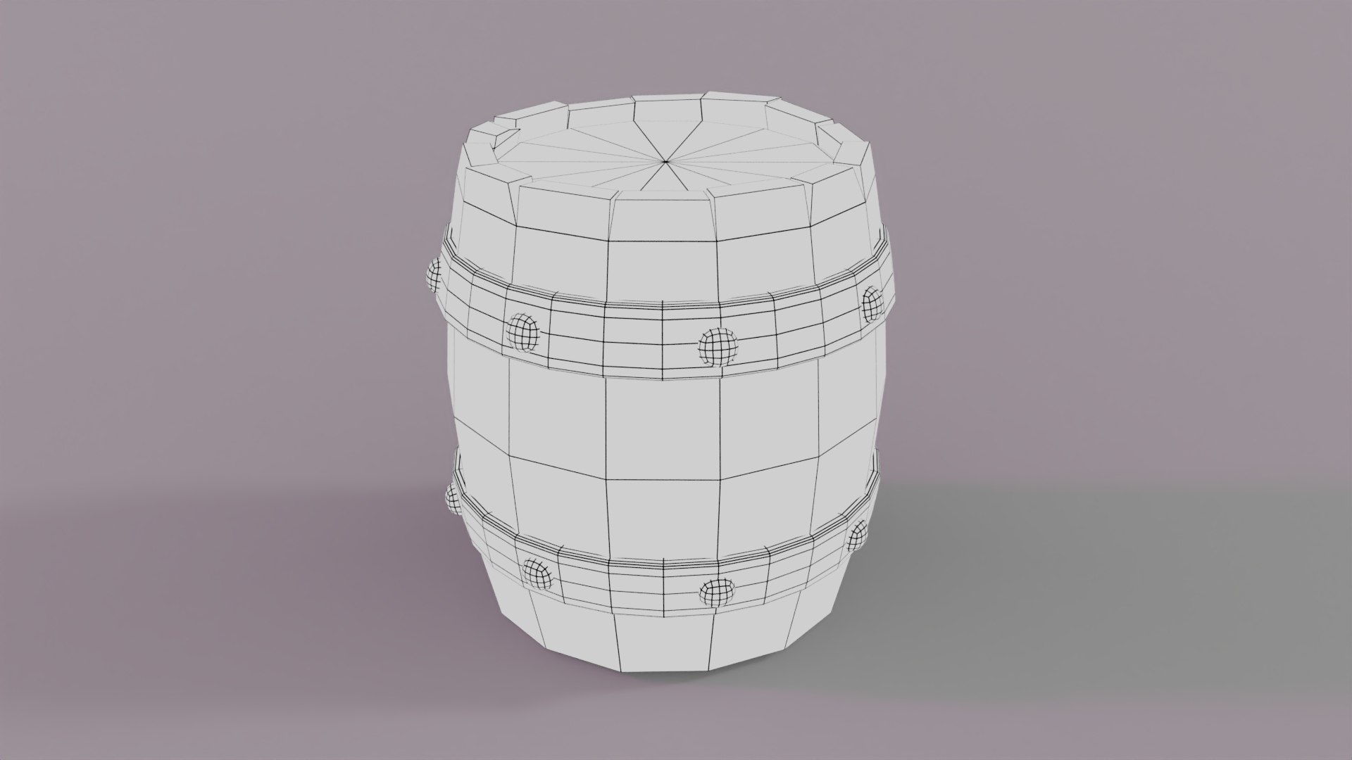 3D Stylized Barrel Model - TurboSquid 2257024