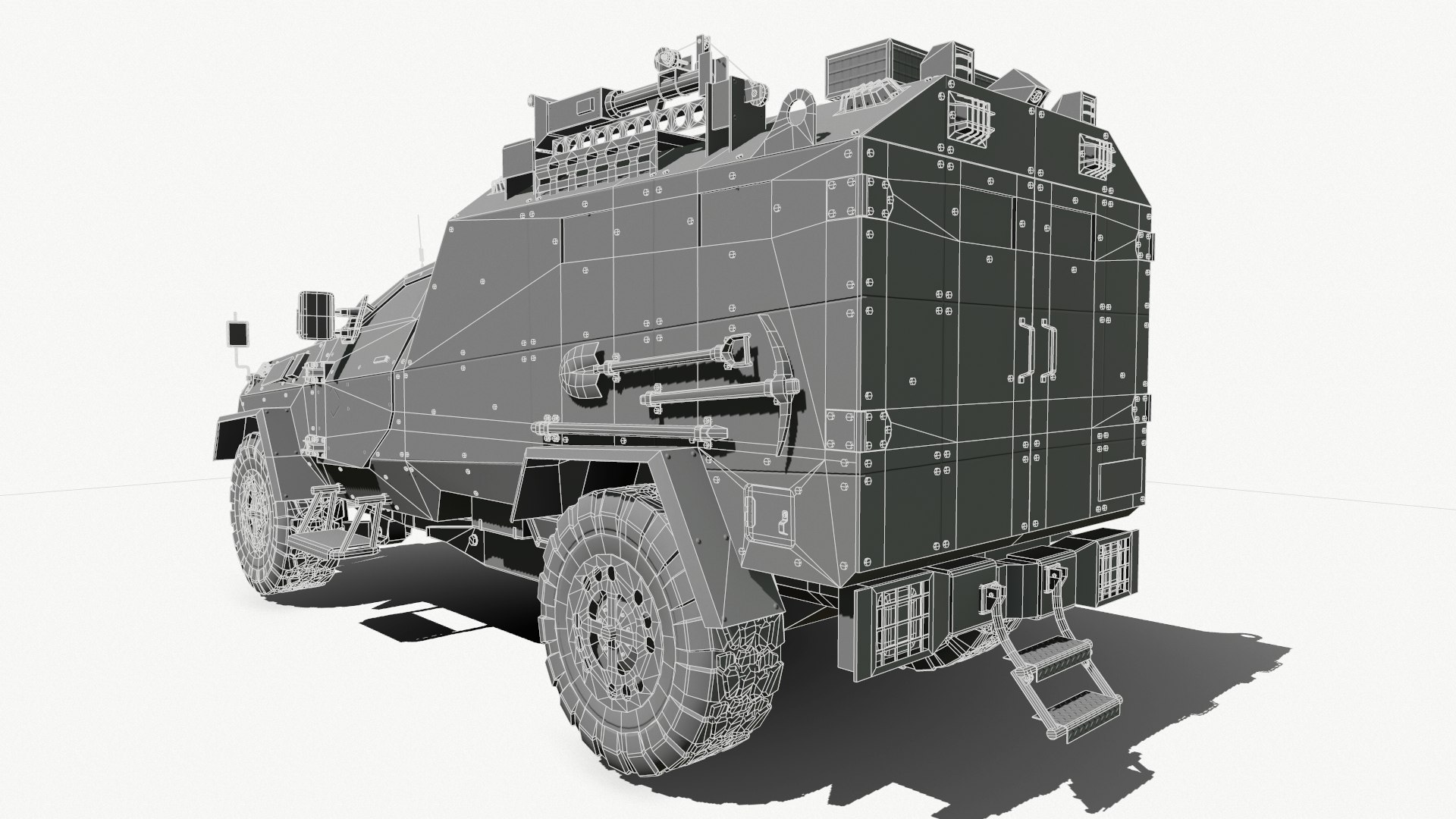 3D AMEV DIDGORI 4X4 LIGHT ARMOR VEHICLE Model - TurboSquid 1842023