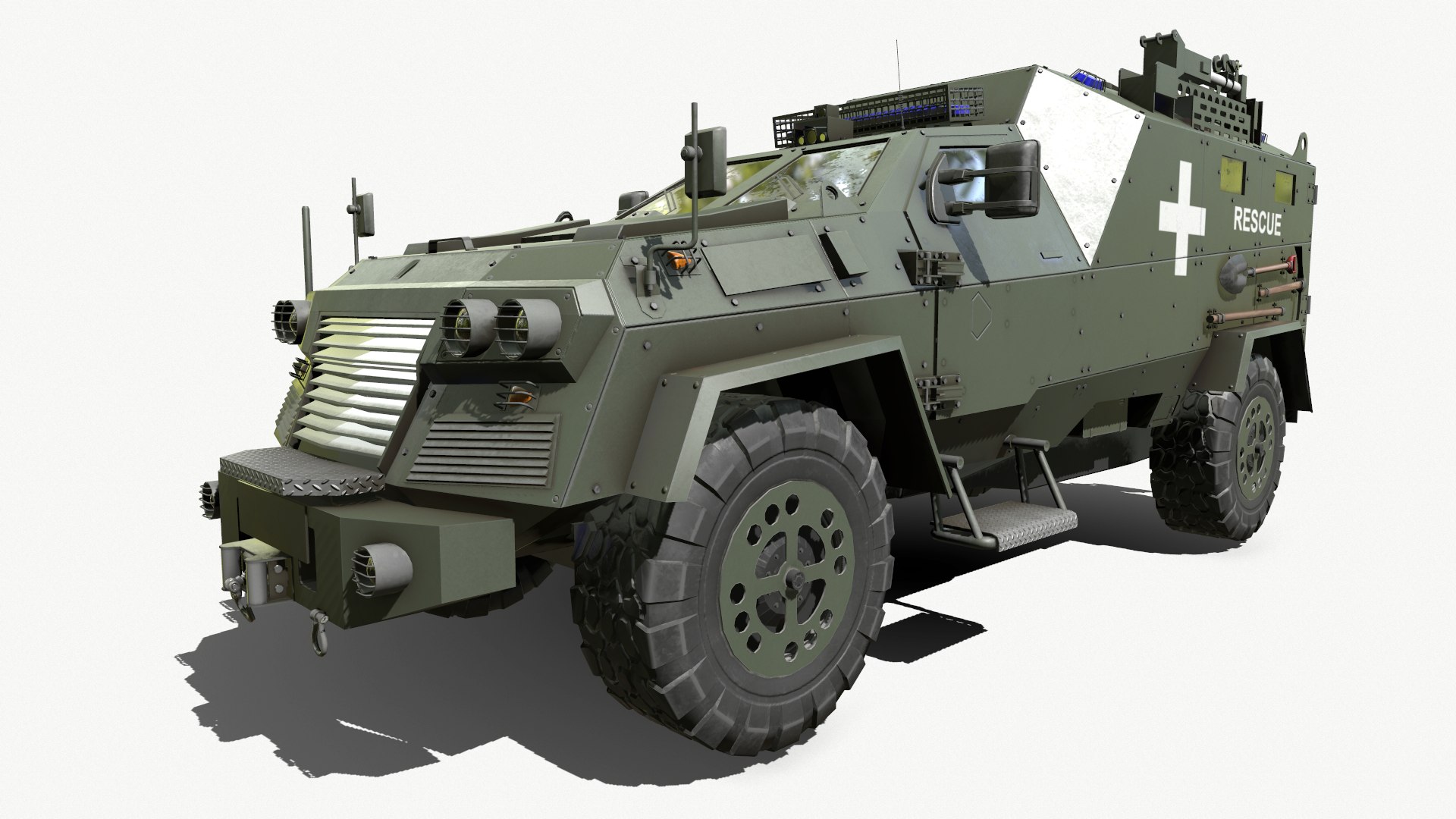 3D AMEV DIDGORI 4X4 LIGHT ARMOR VEHICLE Model - TurboSquid 1842023