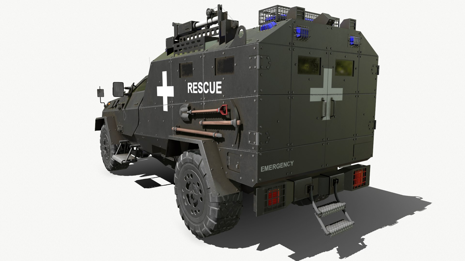 3D AMEV DIDGORI 4X4 LIGHT ARMOR VEHICLE Model - TurboSquid 1842023