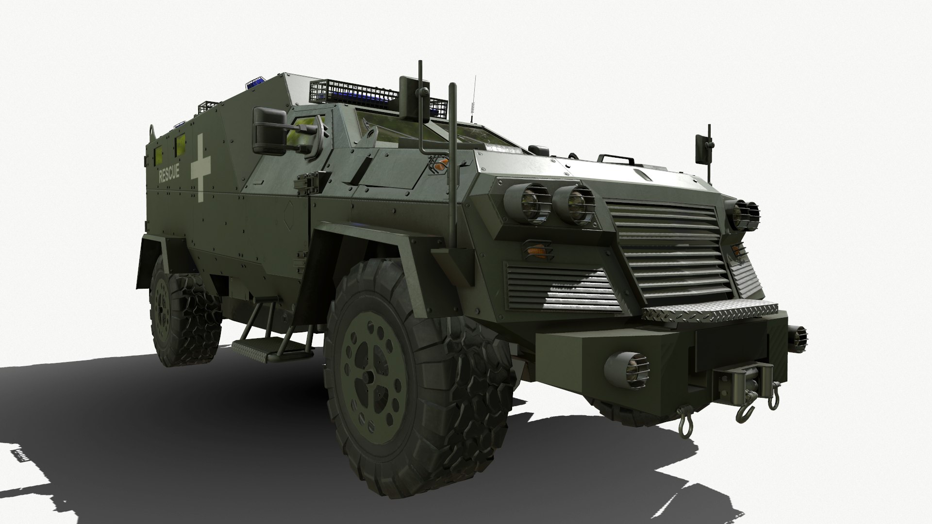 3D AMEV DIDGORI 4X4 LIGHT ARMOR VEHICLE Model - TurboSquid 1842023