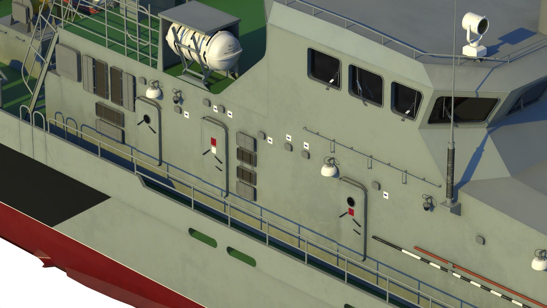 3D 21980 Grachonok Class Anti Saboteur Ship Model - TurboSquid 2186501