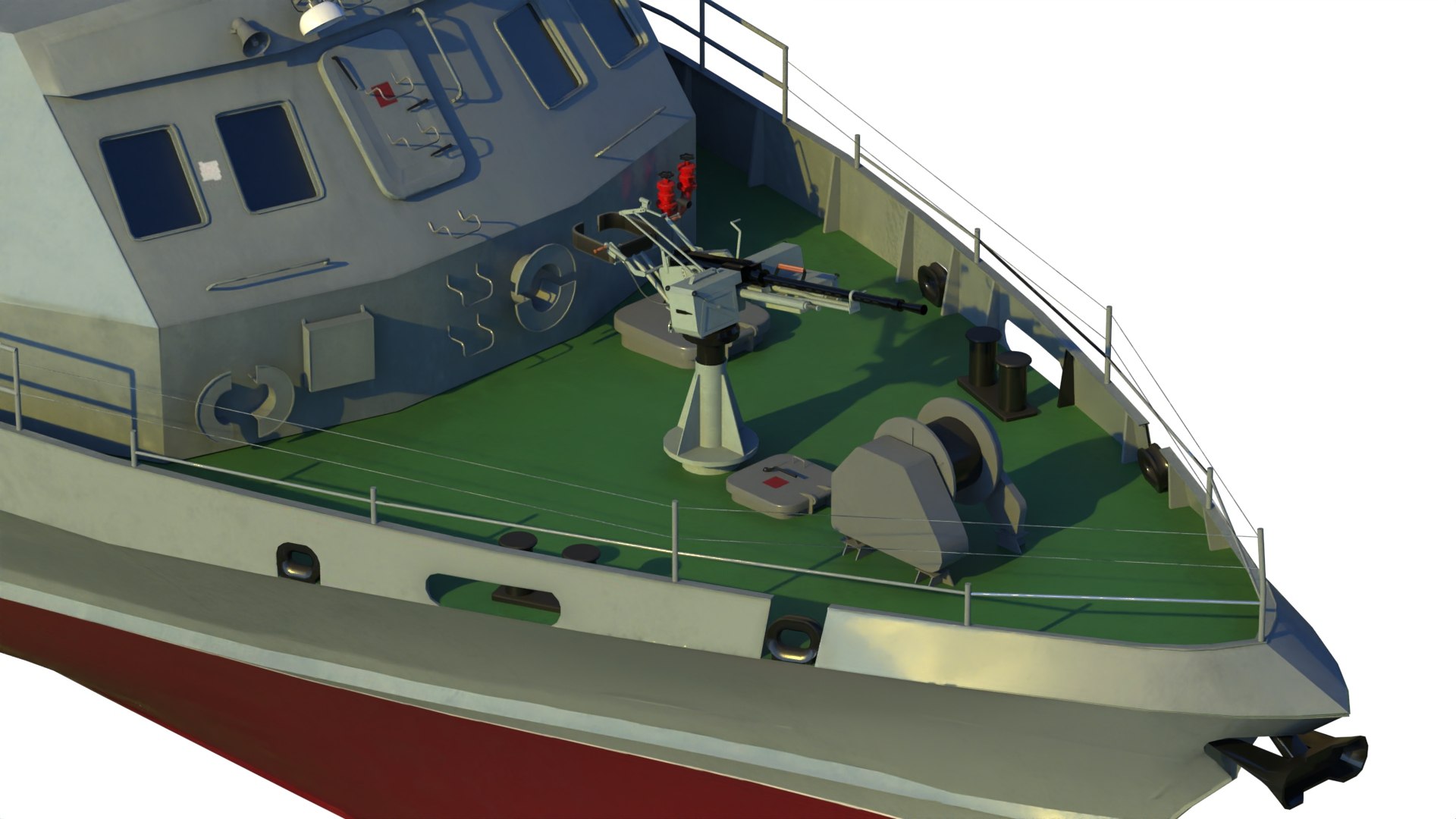 3D 21980 Grachonok Class Anti Saboteur Ship Model - TurboSquid 2186501