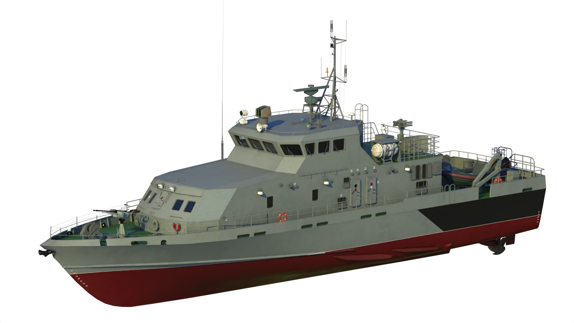 3D 21980 Grachonok Class Anti Saboteur Ship Model - TurboSquid 2186501