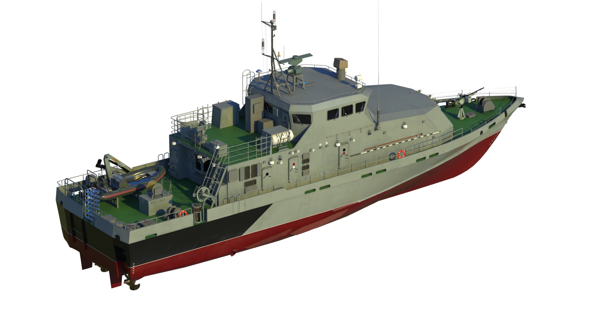 3D 21980 Grachonok Class Anti Saboteur Ship Model - TurboSquid 2186501