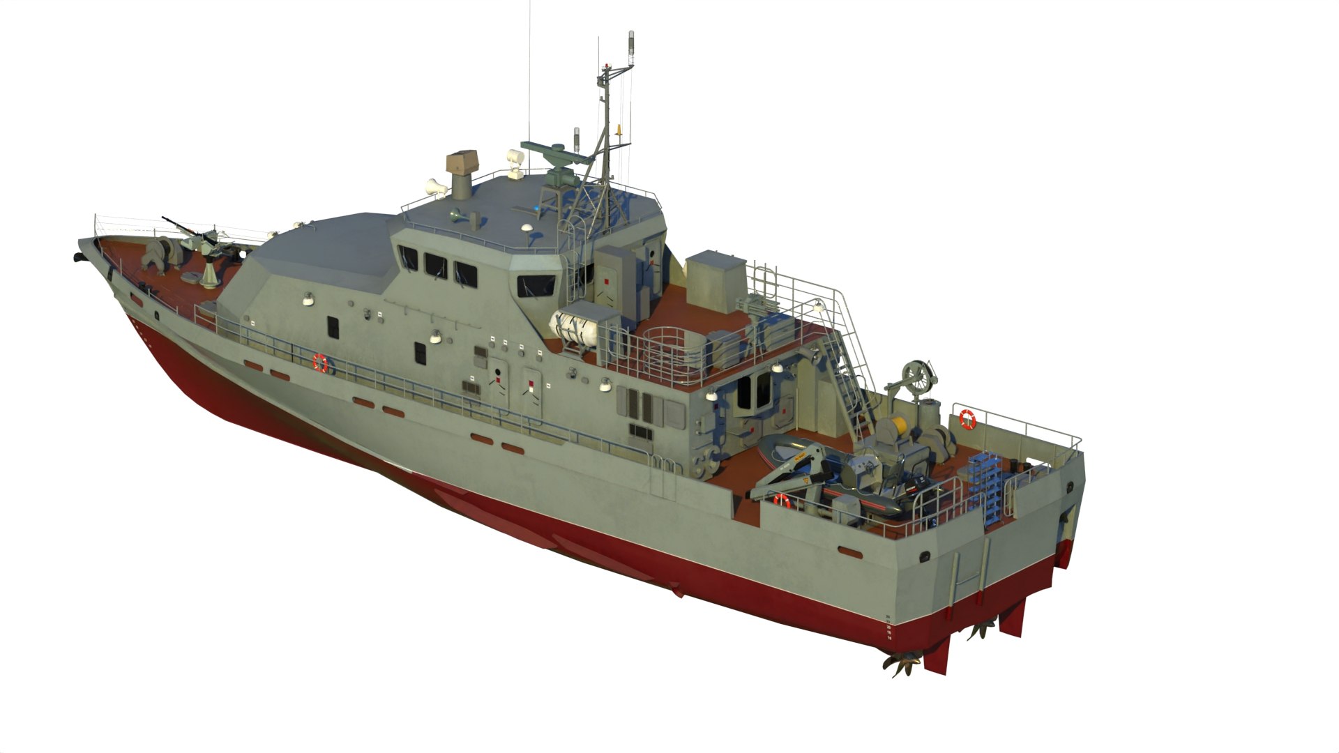 3D 21980 Grachonok Class Anti Saboteur Ship Model - TurboSquid 2186501