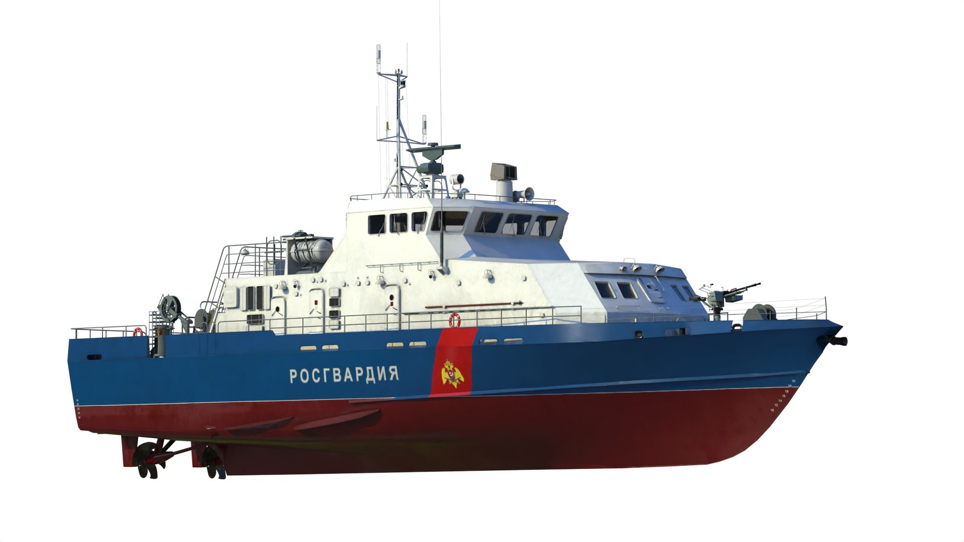 3D 21980 Grachonok Class Anti Saboteur Ship Model - TurboSquid 2186501