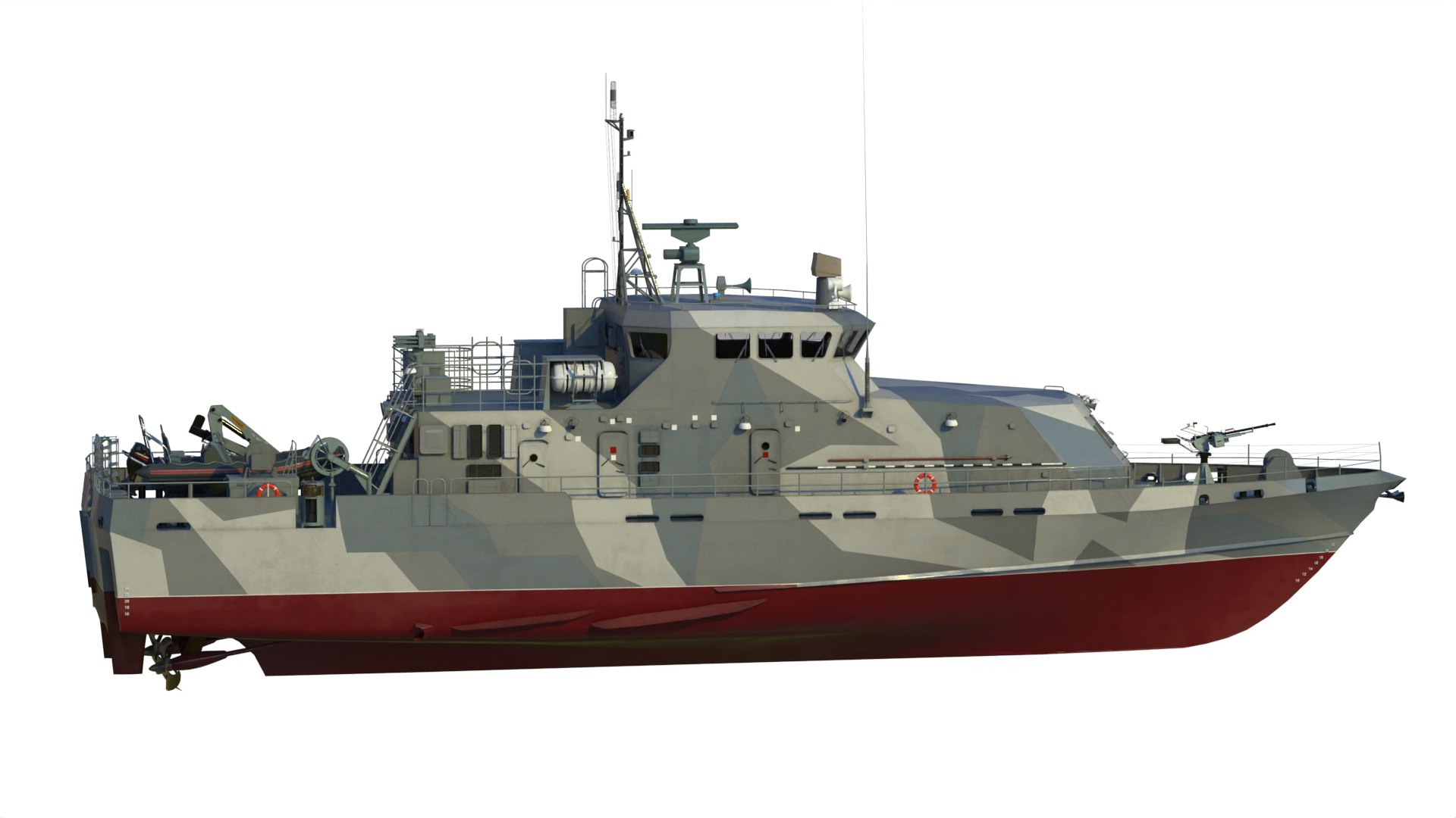 3D 21980 Grachonok Class Anti Saboteur Ship Model - TurboSquid 2186501